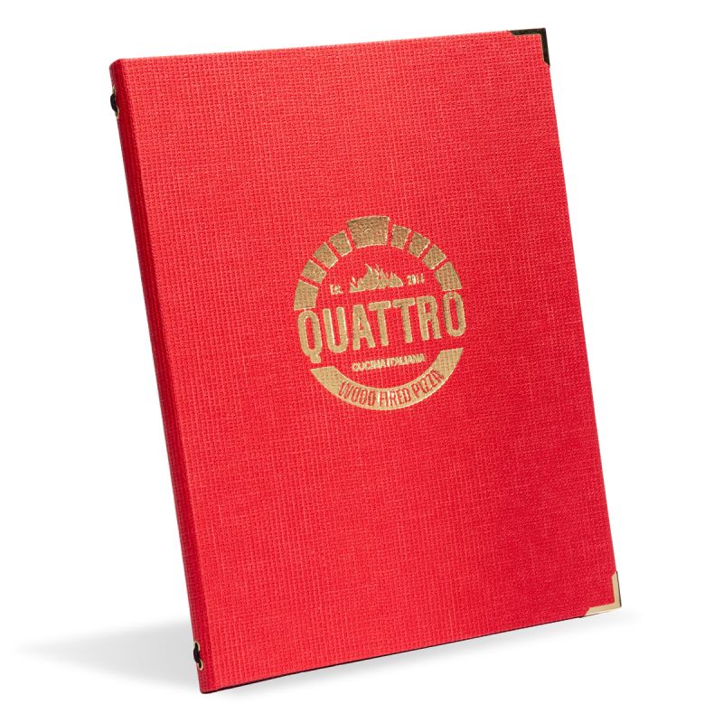 Amsterdam Restaurant Menu Covers | Durable Fabric Style Menus | MenuShop
