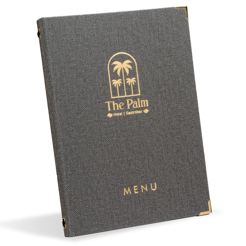 Heritage Tweed Style Restaurant Menus
