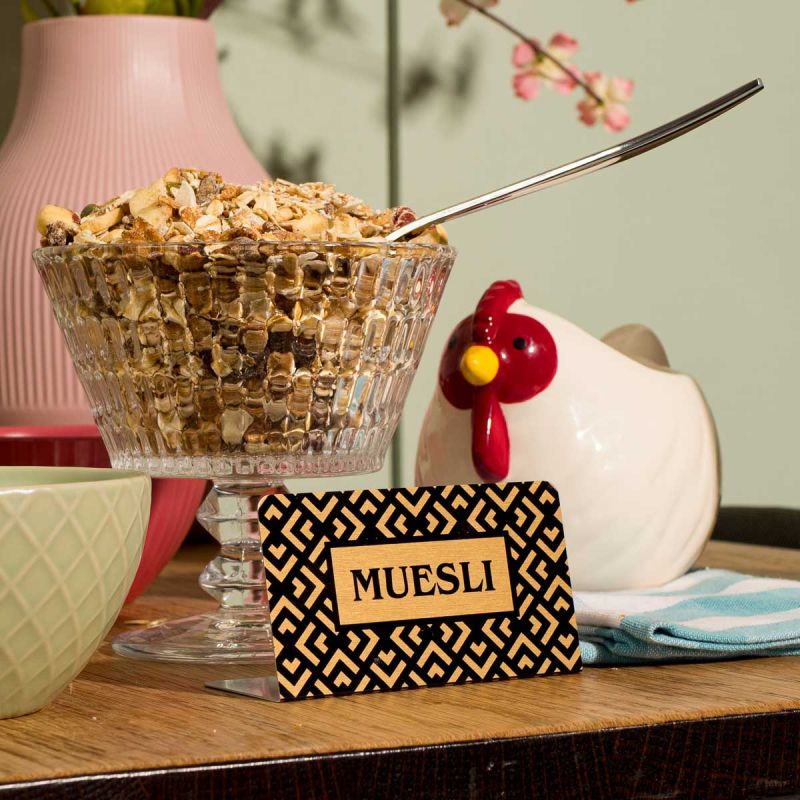 L Shape Table numbers / reserved signs