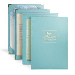 Stylish Tariff Menus in many bright colours!