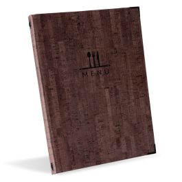 Cork Menu A4 Brown - Pack 07 - IT23