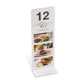 Restaurant hotel table number stands