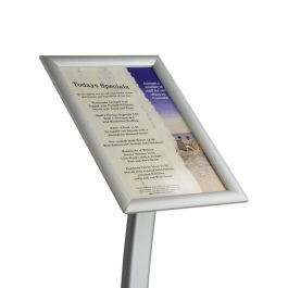 Floor standing frames / picture displays