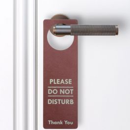 Engraved Metal door signs / Do not disturb